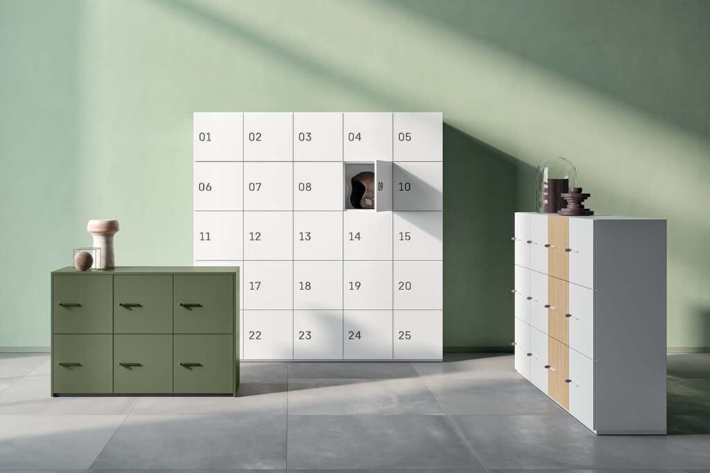Quadrifoglio Lockers - M2 Office Supplies, Interiors, and Technology ...