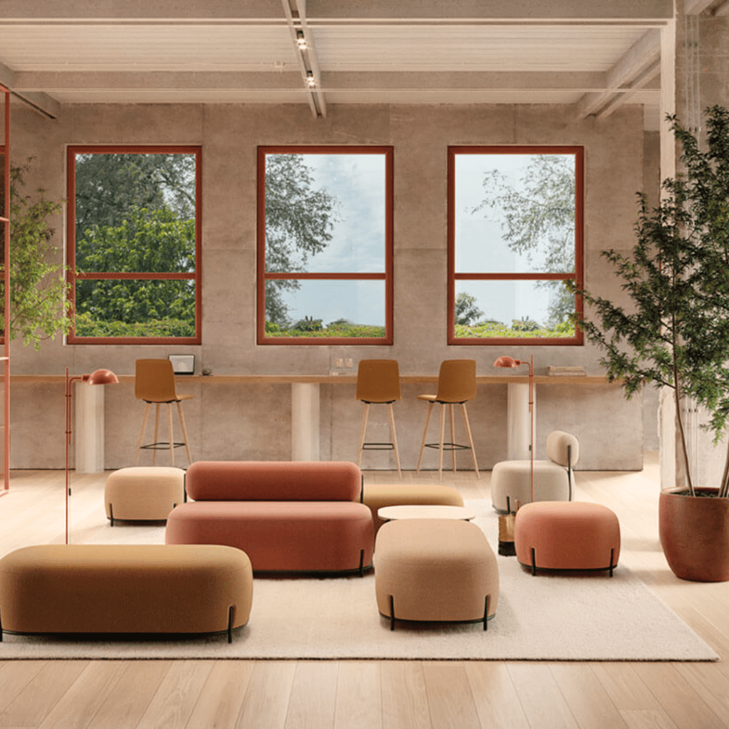 Incorporating Peach into your Office Design